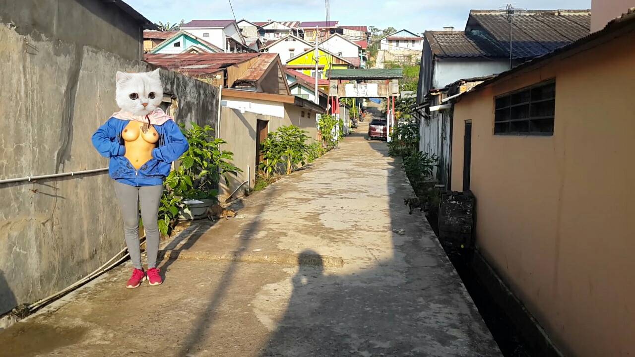 Eksibisionis Jilbab Binal di Stadion | kisahbb2