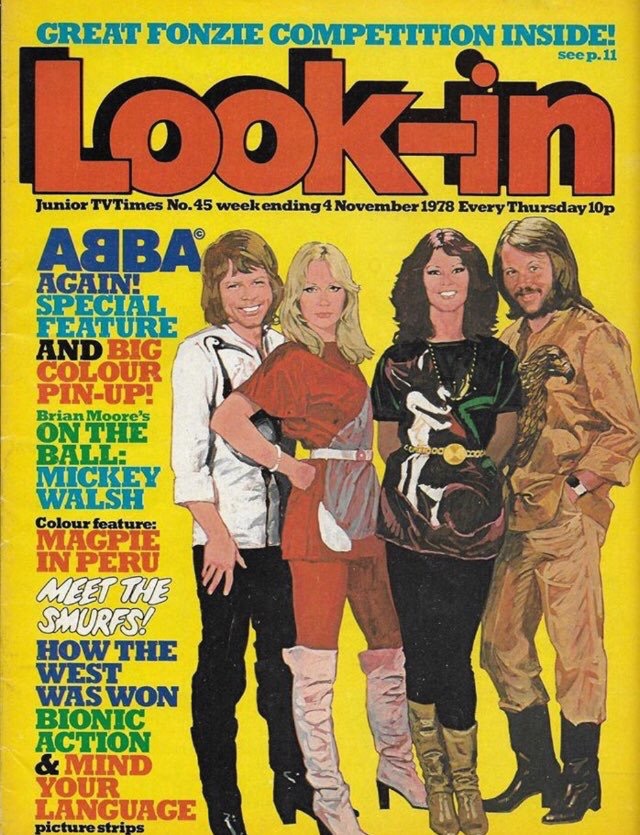 ABBA Fans Blog: Look-in Magazine