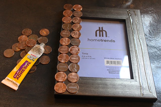 DIY // PENNY PHOTO FRAMES – Oh So Lovely Blog