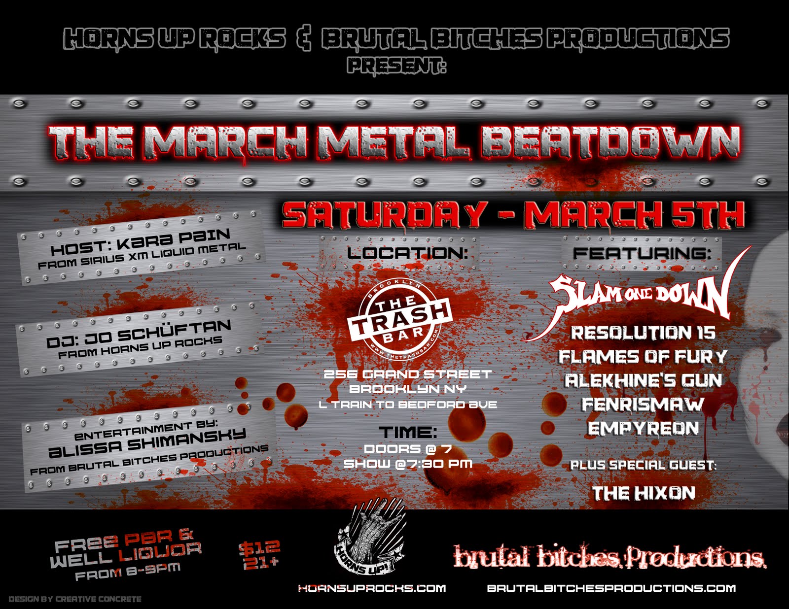 Horns Up Rocks: The 2011 March Metal BEATDOWN