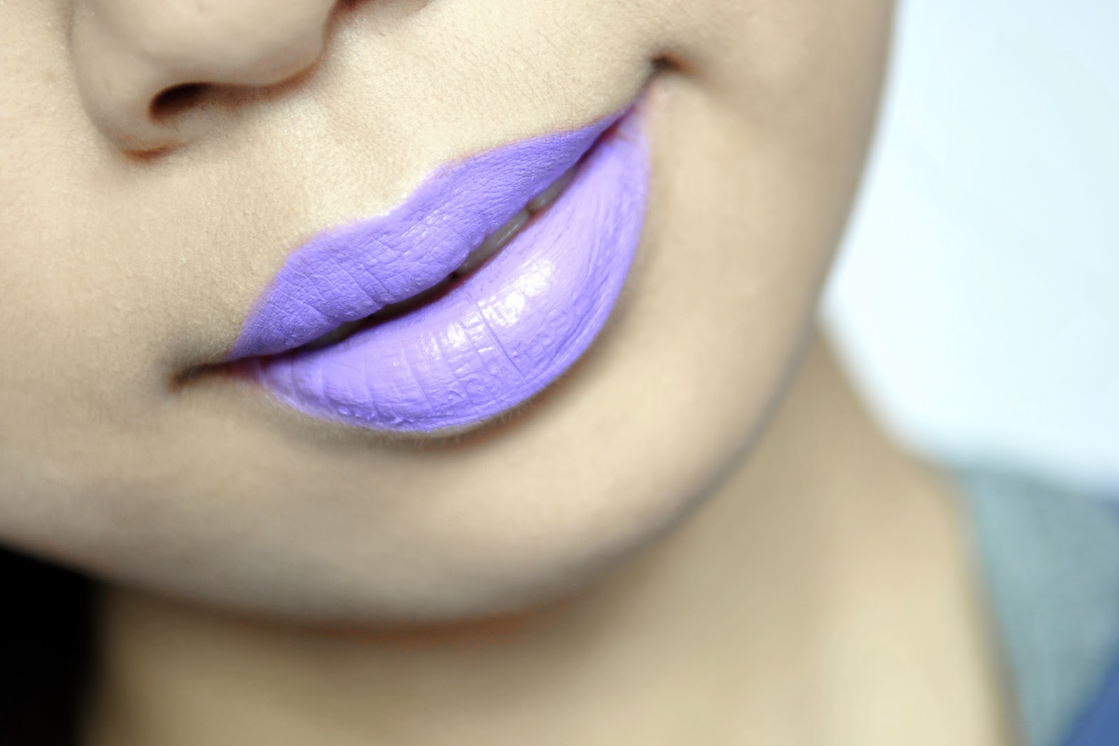 fun size beauty: Lavender Lips with the NYX Liquid Suede Cream Lipstick ...