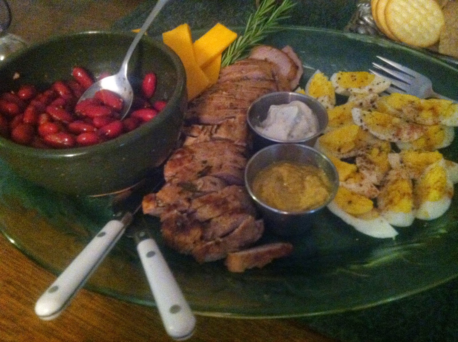 Cooking with Barry & Meta: Herbed Pork Tenderloin . . . part of a prote