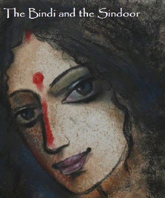 point lace: Third eye : Bindi