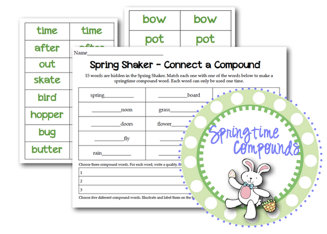 Spring Shaker - Classroom Freebies