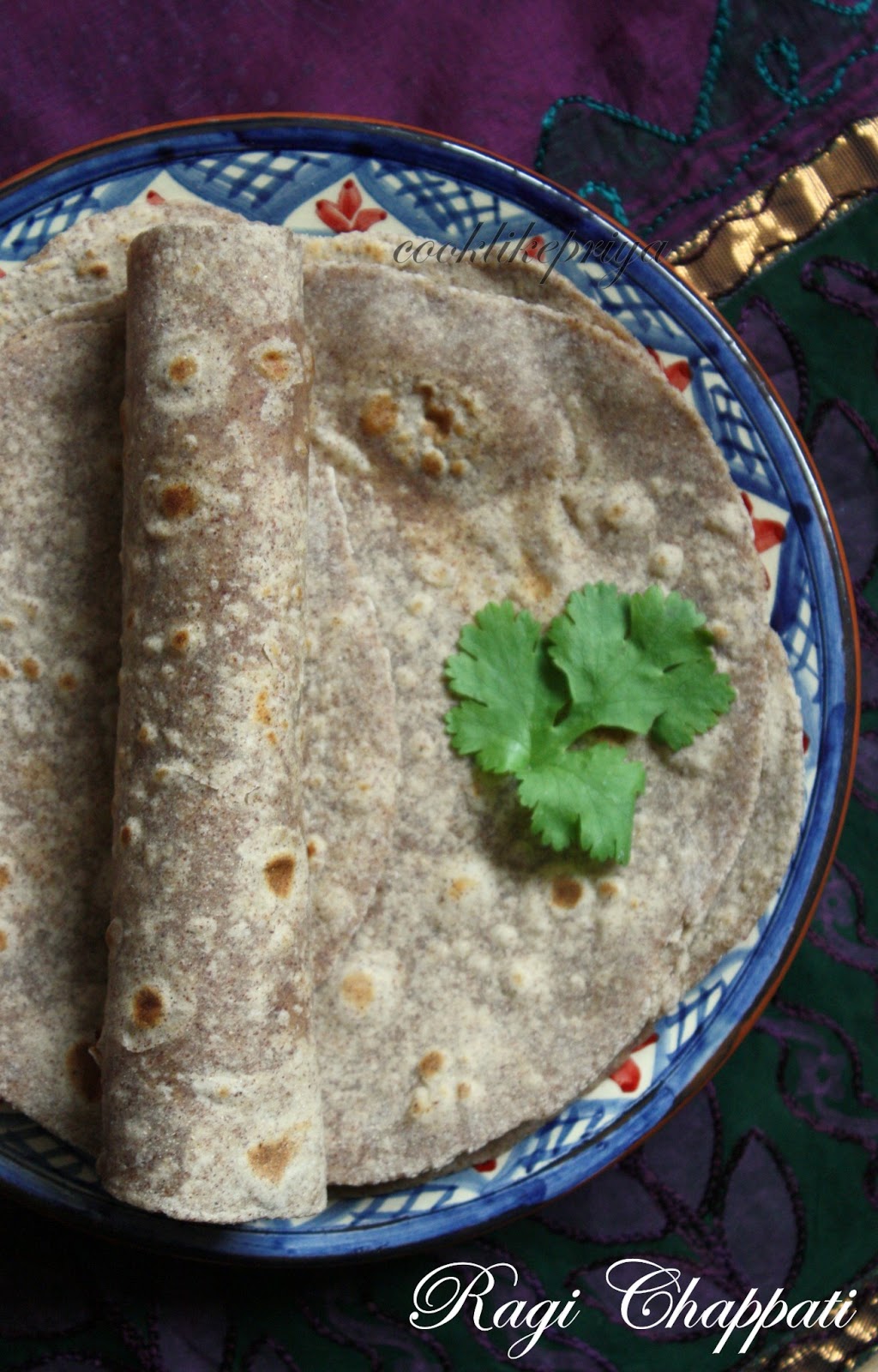 Cook like Priya: Ragi wheat Chapati | Everyday Chapati with Ragi flour