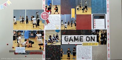 Michelle's Handmade World: Basketball Layout