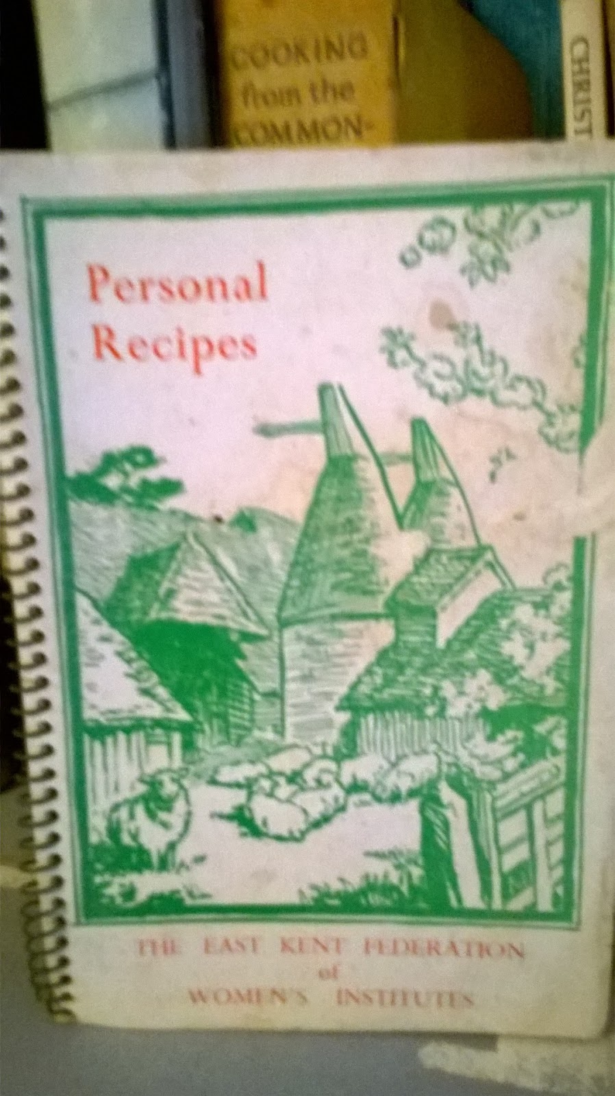 Vintage Recipe Books : Personal Recipes from the East Kent WI