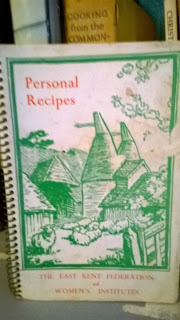 Vintage Recipe Books : Personal Recipes from the East Kent WI