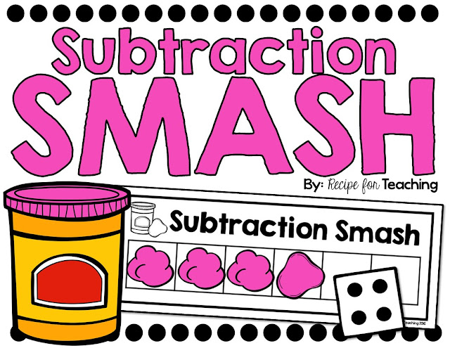 Subtraction Smash - Recipe for Teaching