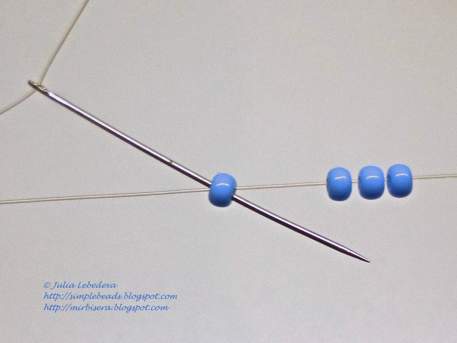 Beading for the very beginners: Basics of Right Angle Weave. Part 1 ...