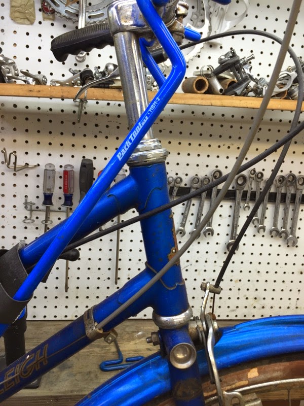 John's Bicycle Restorations: 1970's Raleigh Sports 3 speed Women's Step ...