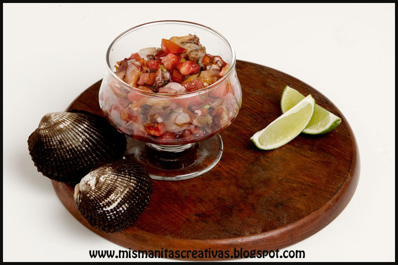 Recetas: Cómo hacer cóctel de conchas u ostras ~ Mis Manitas Creativas