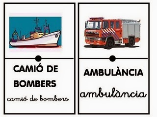 El rincón de las seños: Dominó de los transportes.