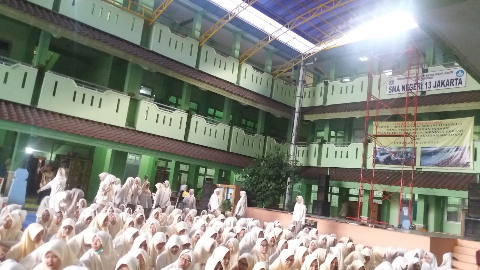 INI SMAN 13 Jakarta tahun 2016 semakin jaya semakin oke