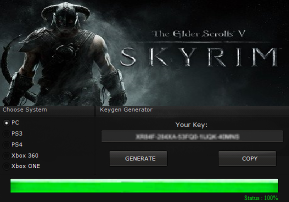 Skyrim pc download key - corpkop