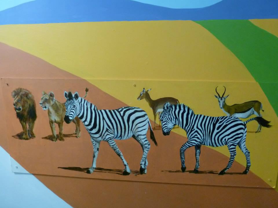 BeeArtitudes: Noah's Ark Murals: Project Completed!