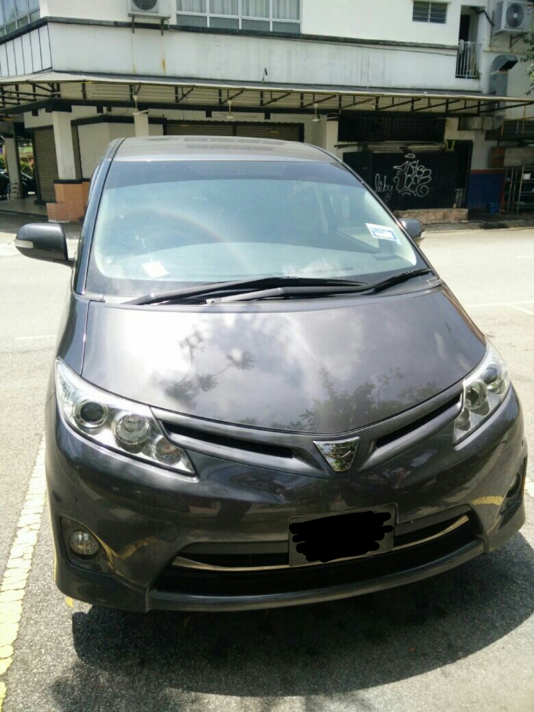 Toyota Estima untuk disewa by Kereta Sewa Shah Alam