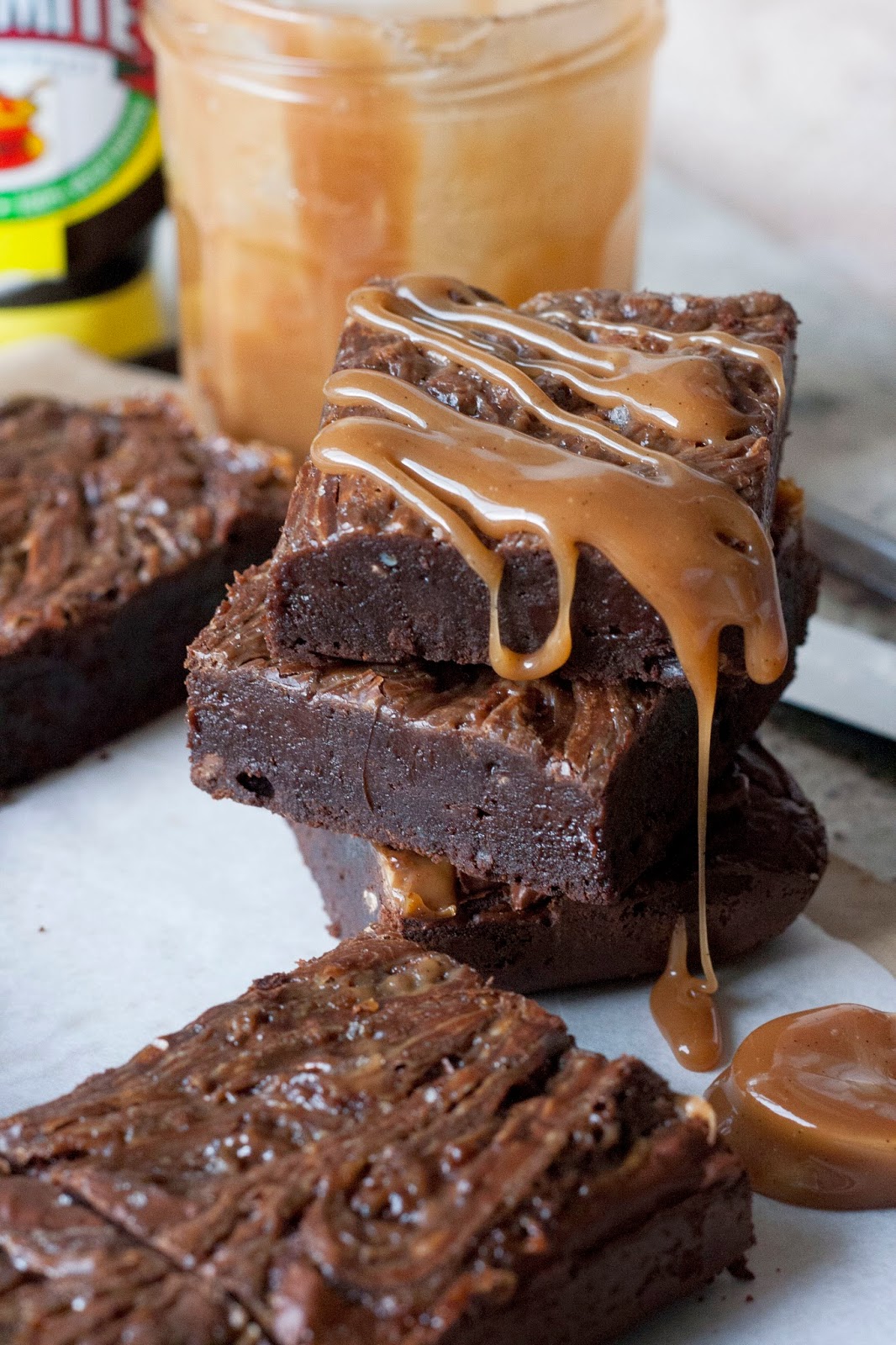 Salty & Sweet Marmite Chocolate Fudge Brownies | Treets