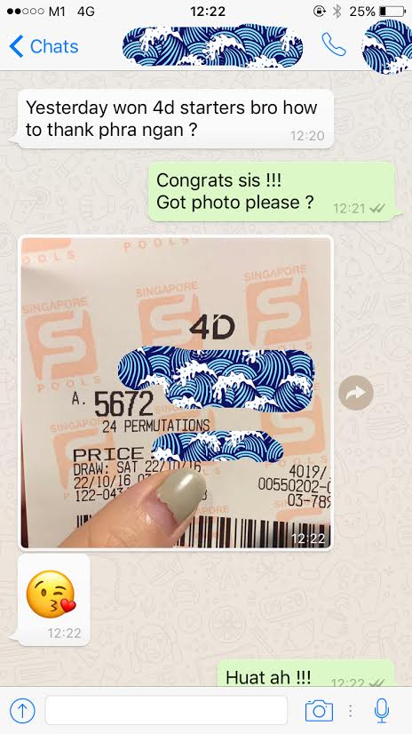 Thai Amulets Love Charms Culture : @@@ Another Lucky 4d Starters Winner @@@ @@@ Be A Winner ...