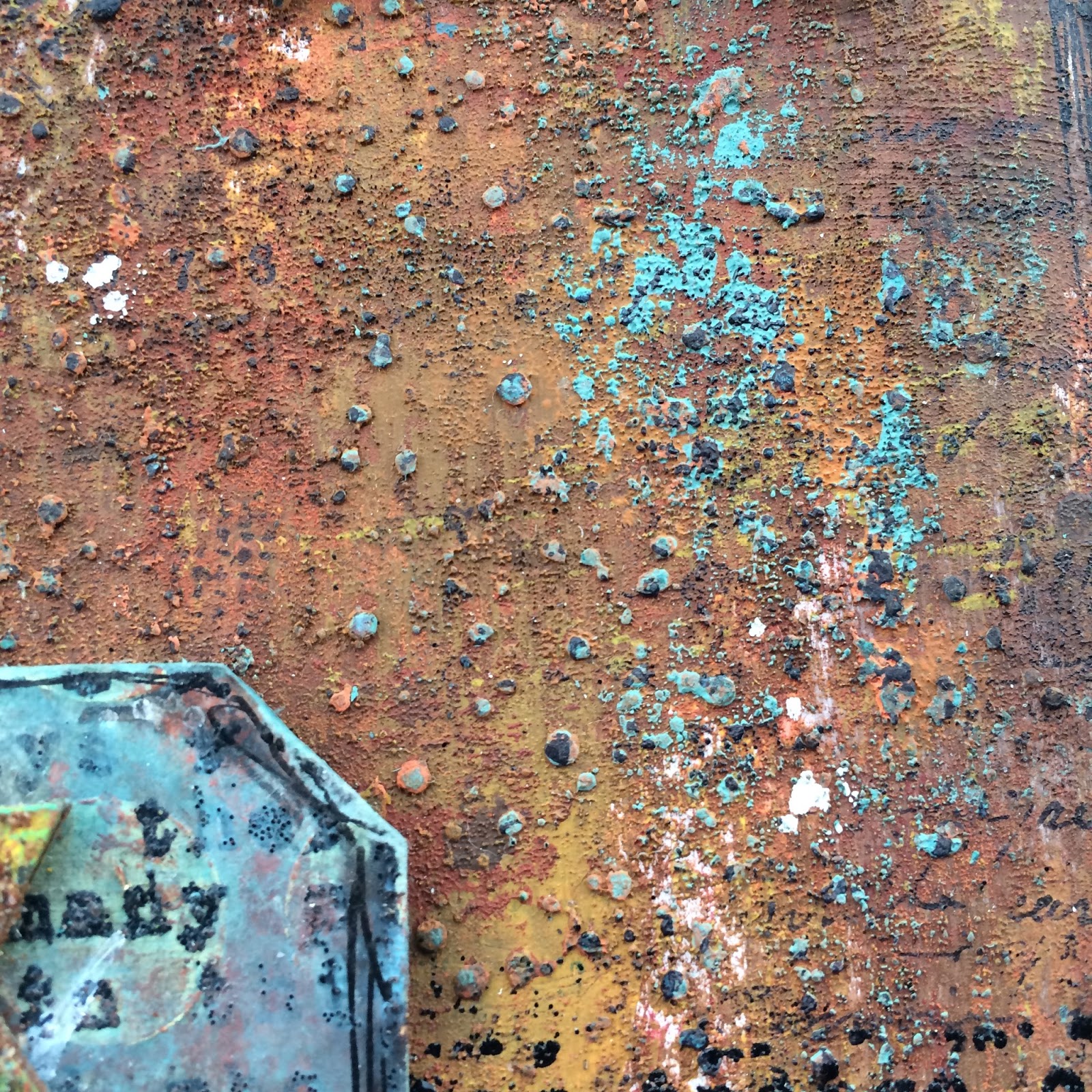 a love to create: Infusions and a little rust...