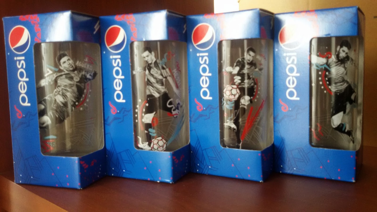 Coleccionistas de Futbol: Vasos Pepsi Fútbol