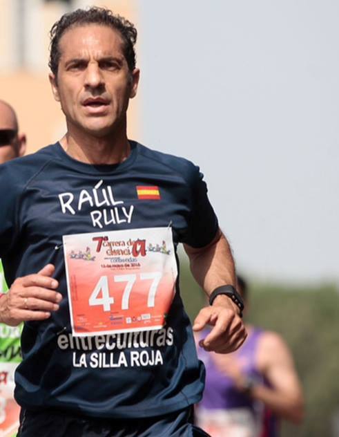 Raúl Rico correrá en Londres por Entreculturas a favor de Siria