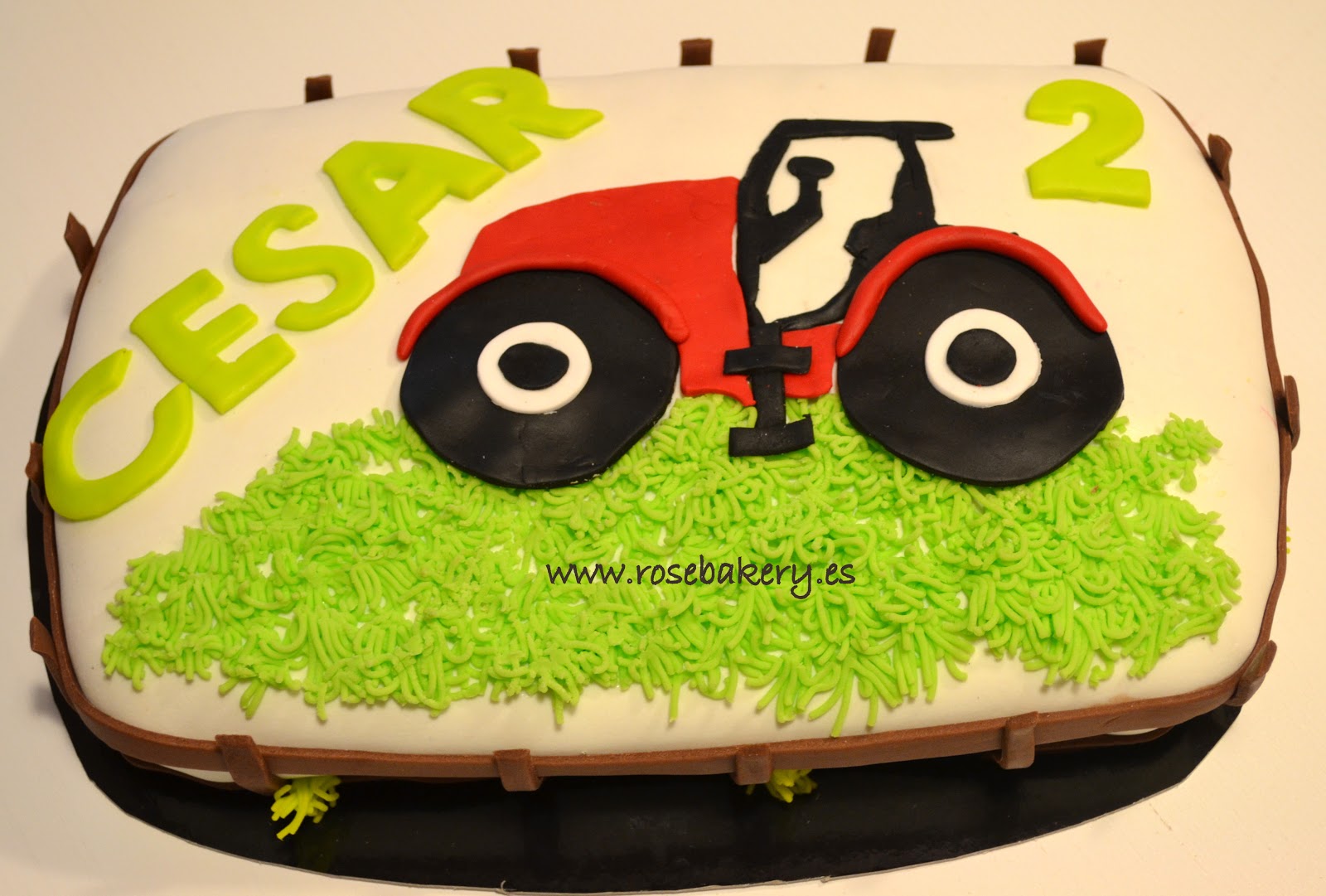 Rose Bakery: Tarta tractor