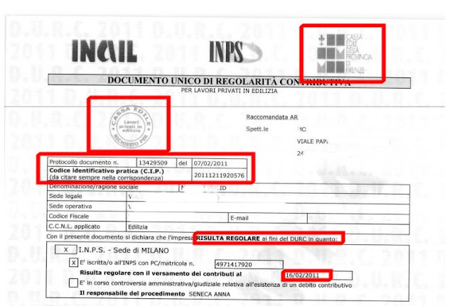 Gruppo Coiver - Blog: DURC - Documento e validità