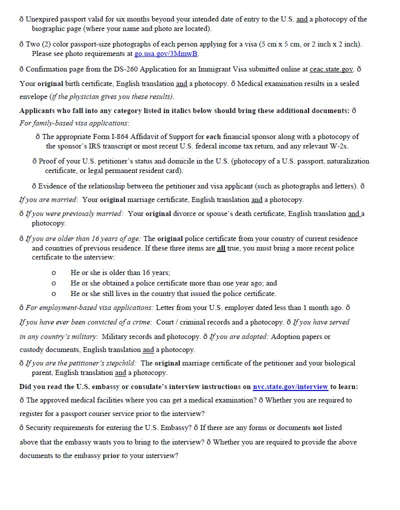 immigrationjourney: Employment based Green card by consular processing