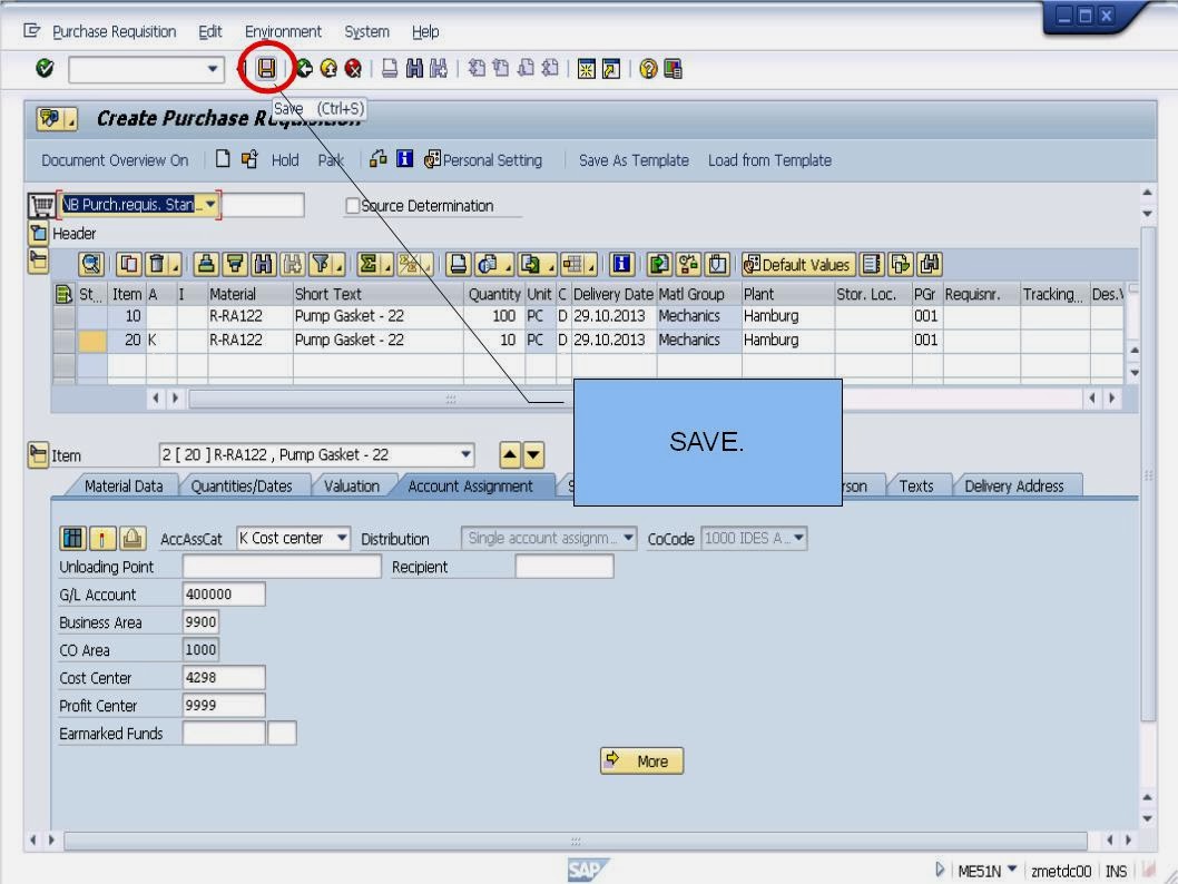 青蛙SAP分享 Froggy's SAP sharing: TERP10 Unit 5 Exercise 12 Purchase-to-Pay ...