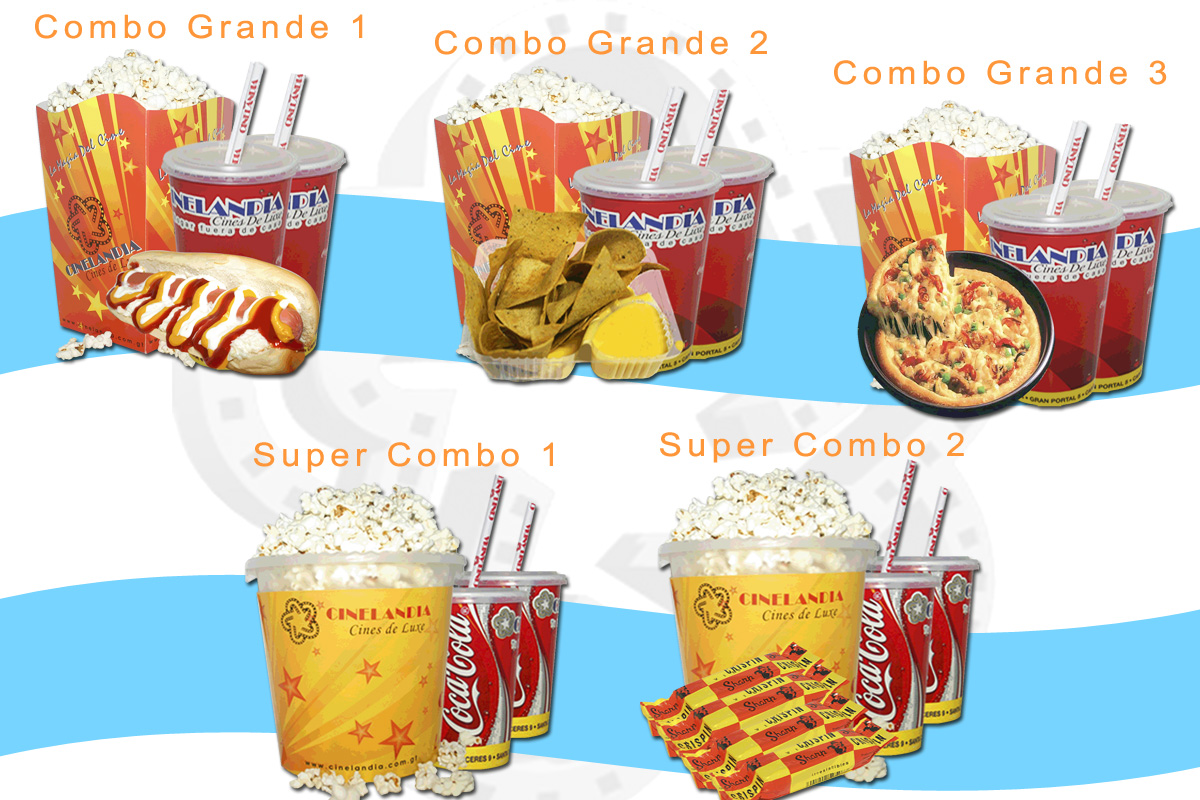 CINELANDIA LA MAGIA DEL CINE: Combos