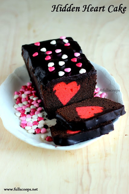 Surprise Inside Heart Cake | Hidden Heart Cake ~ Full Scoops - A food ...