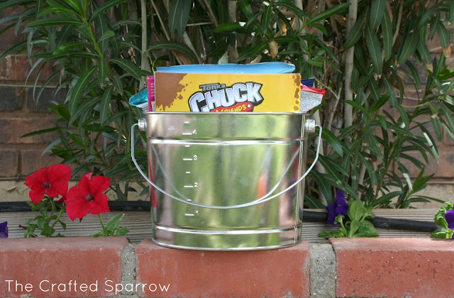 Chalkboard Buckets - The Crafted Sparrow