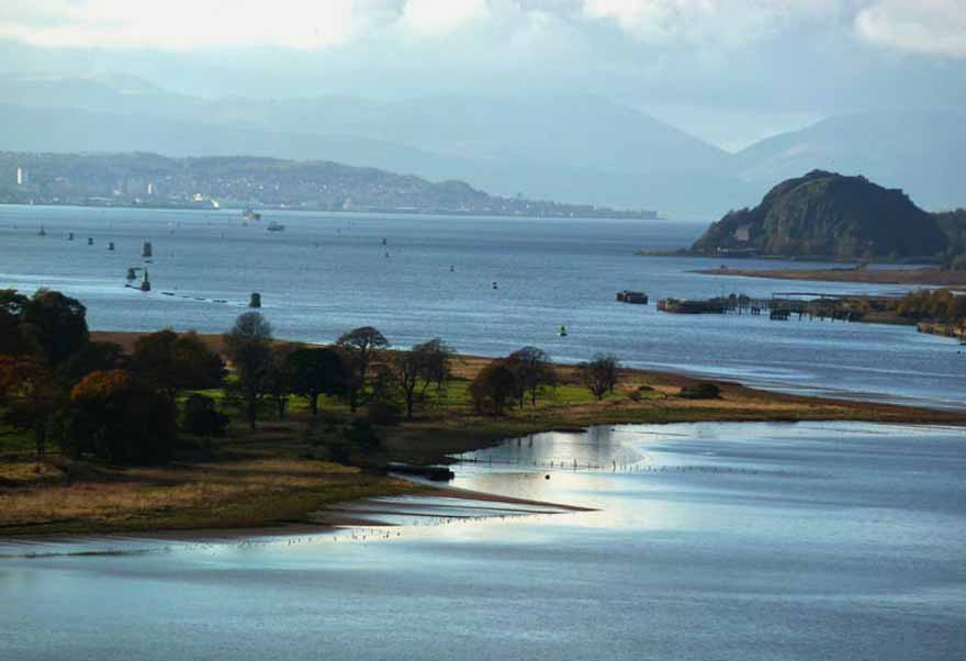 Alex and Bob`s Blue Sky Scotland: The Deep Water Causeway Walk.Firth Of ...