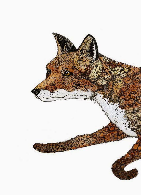 My Paisley World: The "Frivolous" Animal Art of Chasing the Crayon