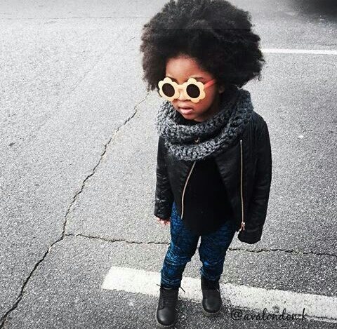 Meu cabelo, meu estilo, meu TUDO: Kids black power