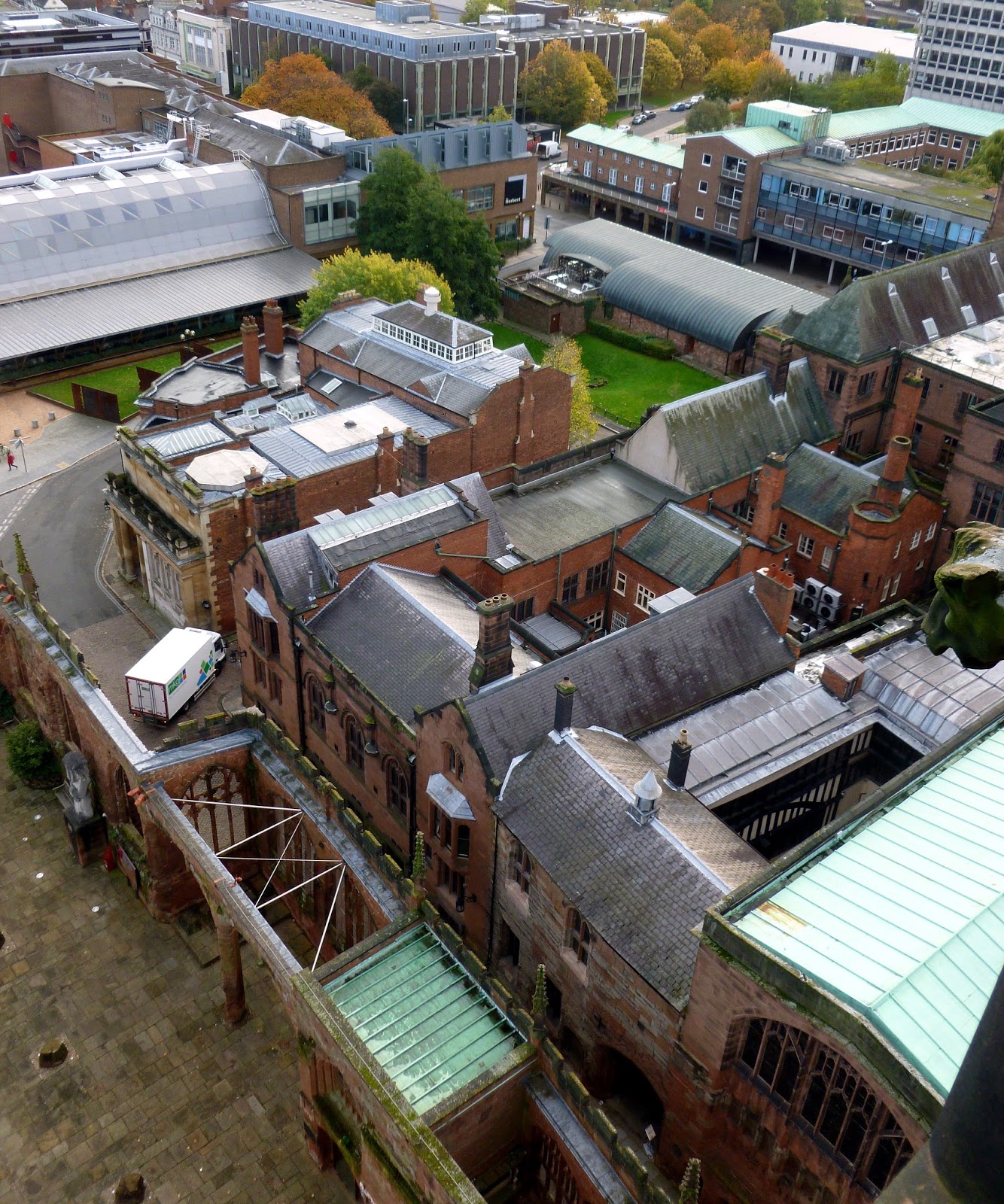 Today Around Coventry: Around Coventry Cathedral Ruins