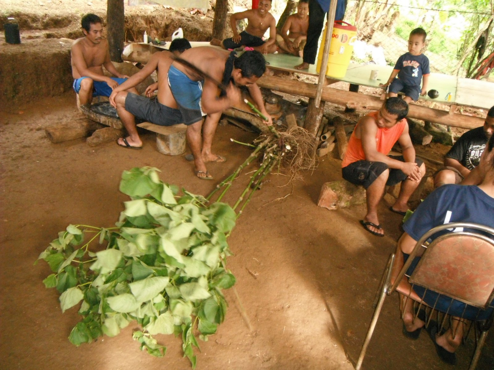 Sakau ceremony field trip Paies Kitti
