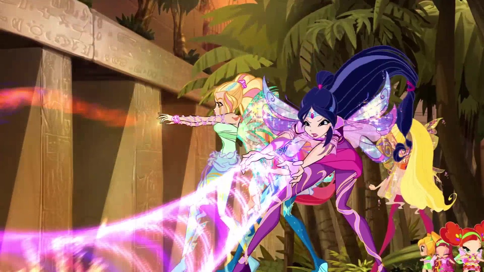 Resumen e imágenes Winx Club episodio 8 "Attack of the Sphinx" 6º ...