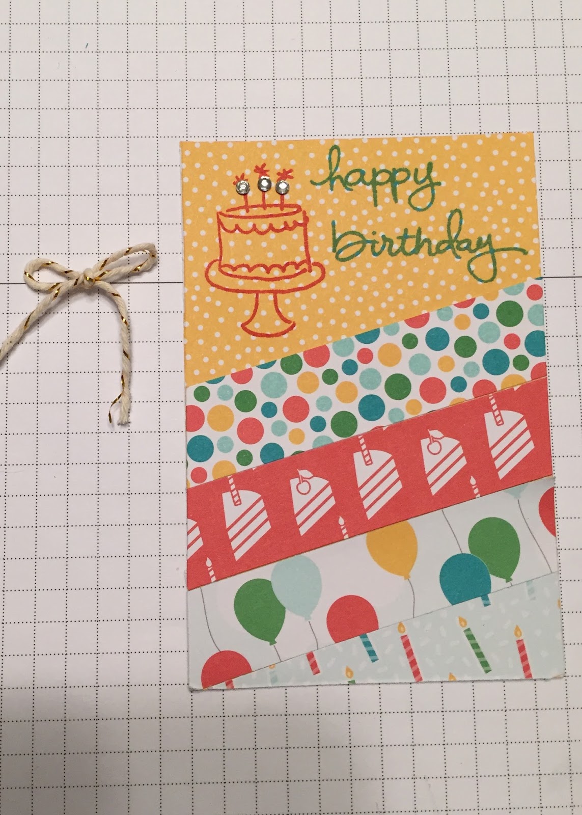How To : Note Card Set Endless Birthday Wishes with Cherry On Top ...