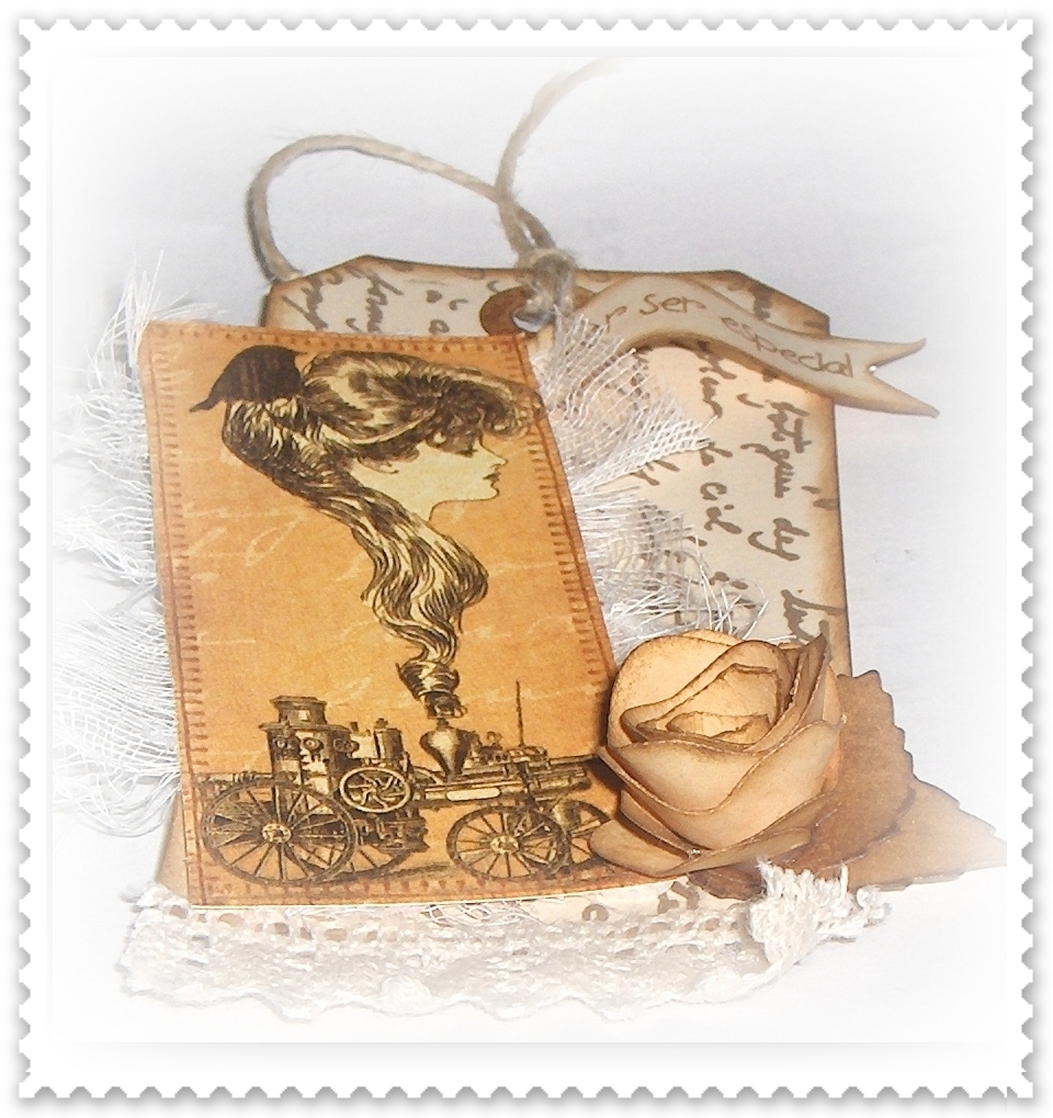 .ﺷ ๑ ﺷ. ลиqεŁล .ﺷ ๑ ﺷ: Vintage Tag. Steampunk Debutante.