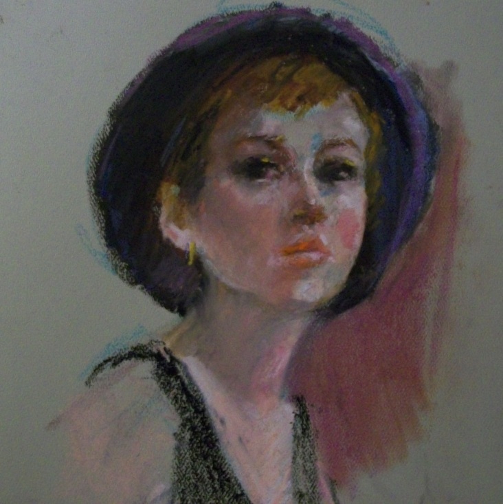 Connie Chadwell's Hackberry Street Studio: Lila With a Cap - original ...