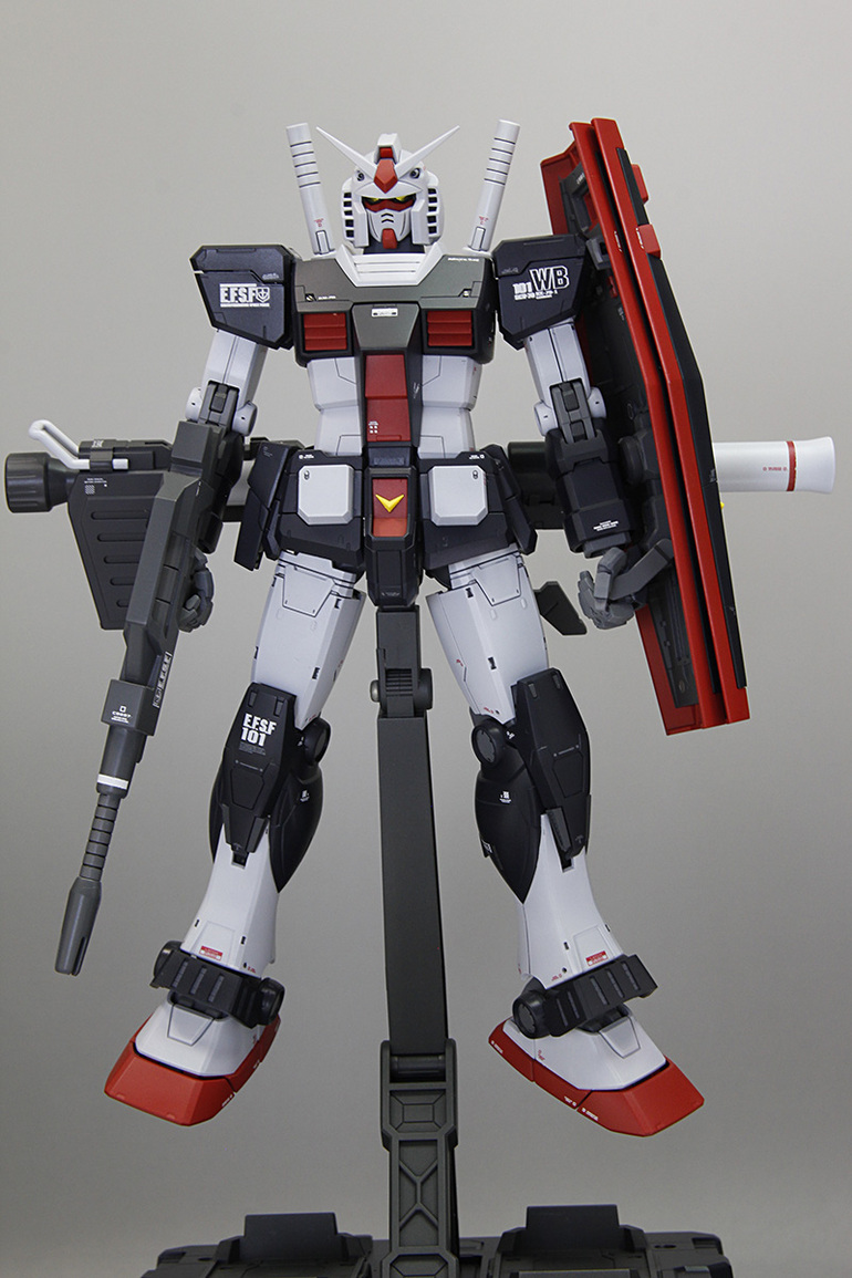 Custom Build: MG 1/100 RX-78-1 Prototype Gundam [Original Mixing Ver.]