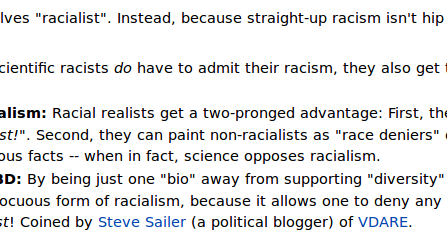 Aryan Anthropology: What is "Scientific Racism"?