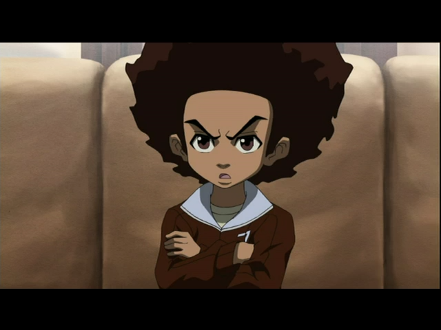 The Boondocks Huey Smiles