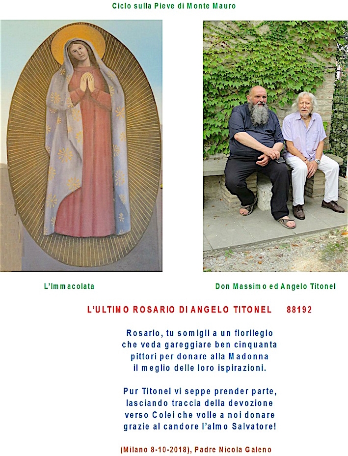 Il Paradiso non può attendere: IN MEMORIA DEL PITTORE ANGELO TITONEL
