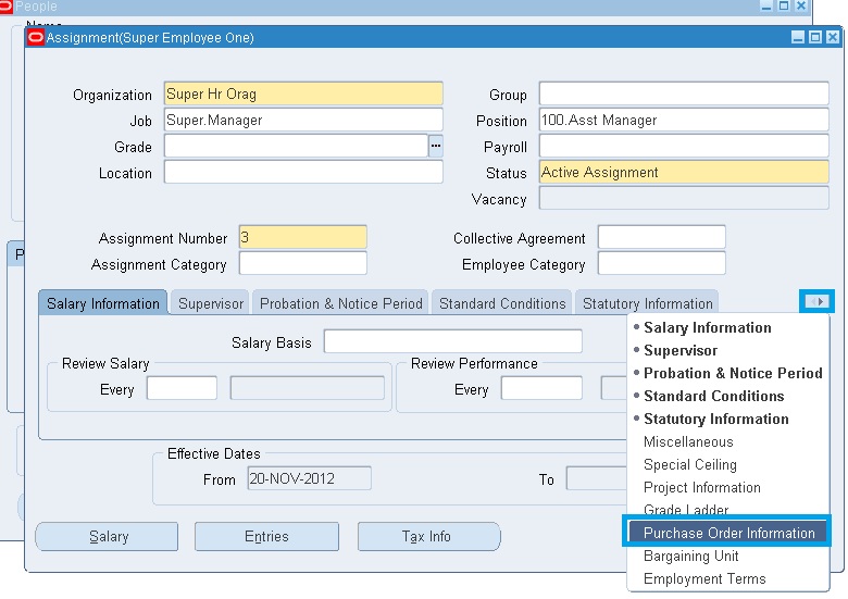 IExpenses Setups In R12 | Oracle Techno & Functional