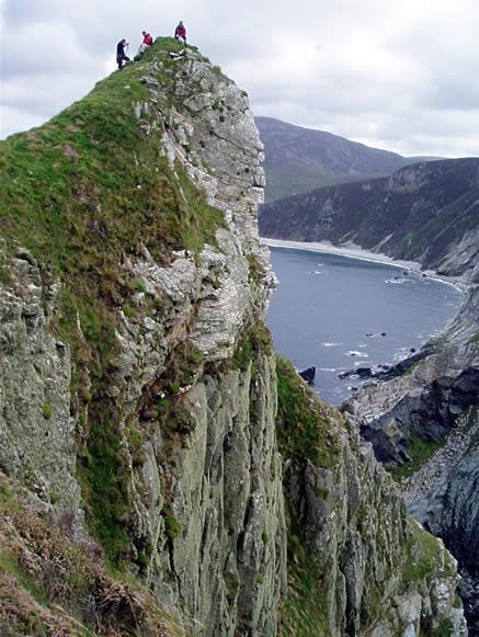 Donegal Rock Climbing. Unique Ascent: Tormore Island, Ireland's highest ...