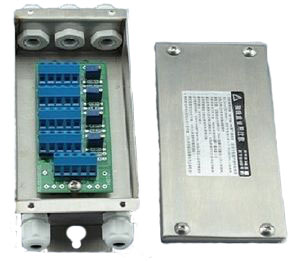Weighing solutions: Junction box for load cell used in floor scale