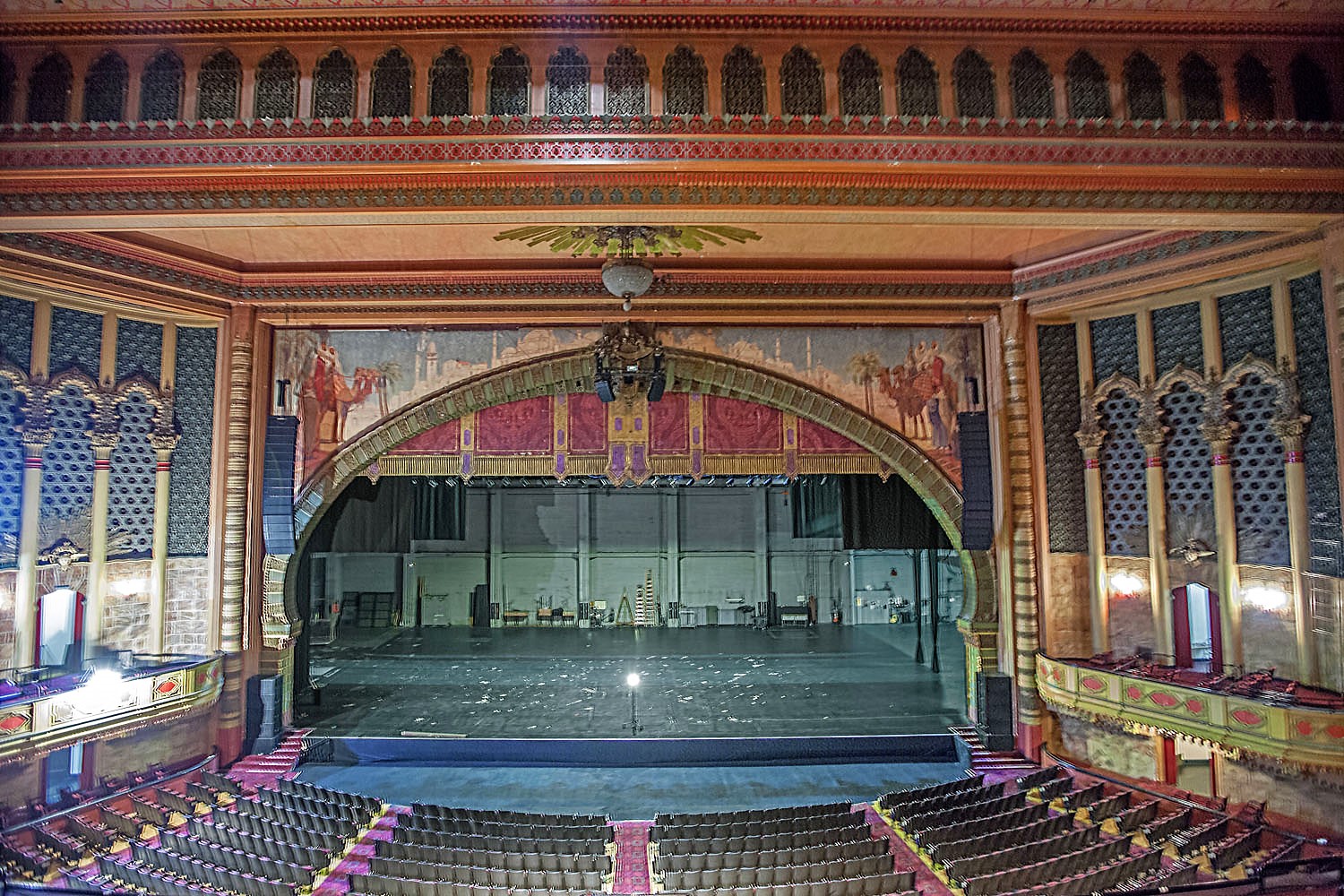 Los Angeles Theatres: Shrine Auditorium: the auditorium
